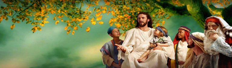 jesus-with-his-children-website-header | Church of Blessing